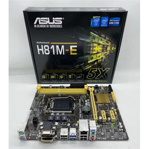 Jual Motherboard Asus H81m E Lga 1150 Mobo Asus H81m E Kota Surabaya