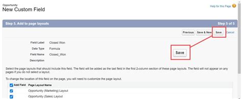 Salesforce Checkbox Formula