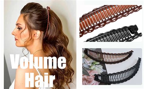 Banana Clip 3pcs Banana Clips For Women Hair Volumizing