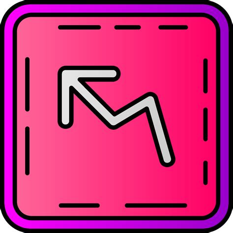 Trend Filled Gradient Icon 38731511 Vector Art At Vecteezy