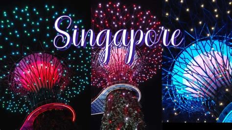 싱가포르 여행 🇸🇬 슈퍼트리쇼 🎄 누워서 보는 슈퍼트리쇼 멋짐 주의 🤩 Youtube