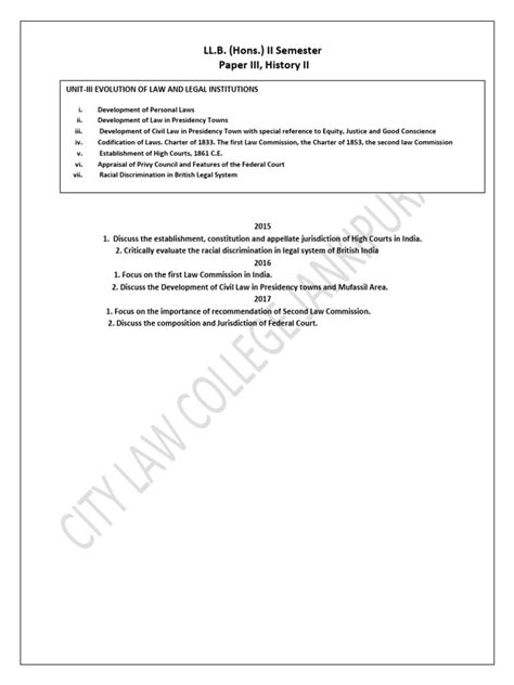 History Ii Unit Iii Pdf Jurisdiction Appeal