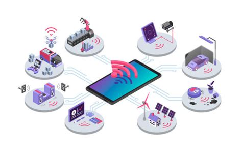 IOT Isometric Color Vector Illustration Graphic By TheImg Creative Fabrica