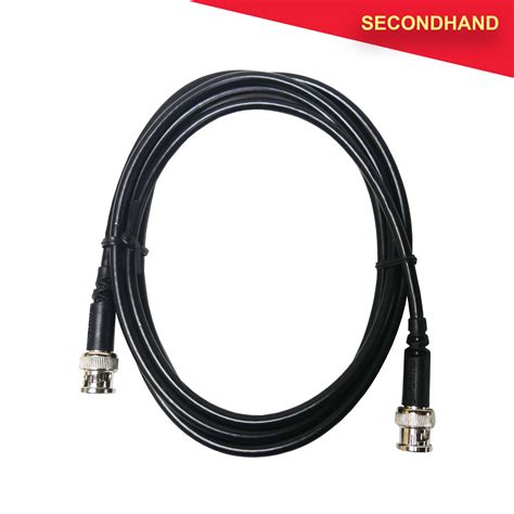 Set Of 3 X 1 8m Bnc Bnc Antenna Cable As New Secondhand