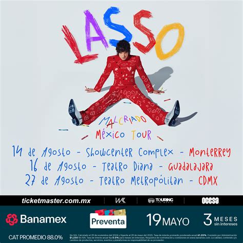 Lasso Vuelve A Mexico A Partir Del Jueves 14 De Agosto