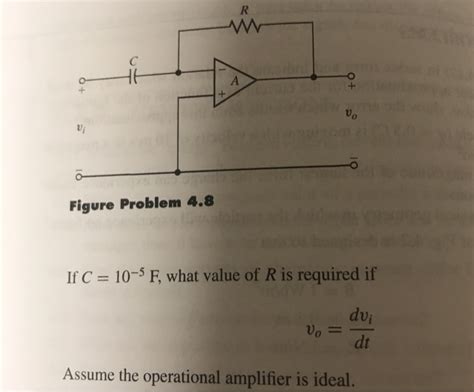 Solved Show That The Volta Derivative Of The Input Voltage