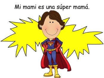 Spanish Super Mom Mothers Day Ell By Monaes Speech House Tpt