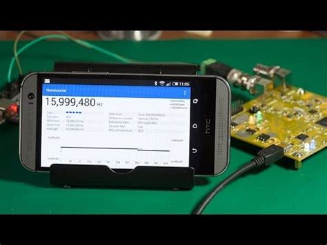 A Frequency Counter Built With An FPGA STM F And An Android GUI Frequencies Android Apps