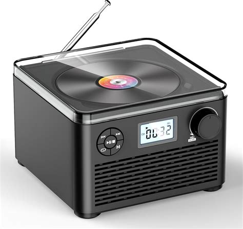 Portable Cd Player With Speakers And Bluetoothrechargeable Cd Boombox