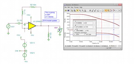 OPA Simulating Open Loop Gain Magnitude And Phase Vs Frequency Amplifiers Forum