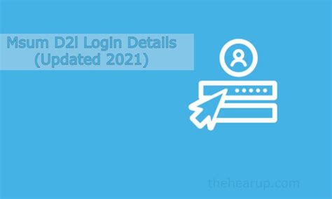 Msum D2l Login Details 2021 Updated
