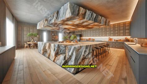 These Raw Stone Kitchen Islands Are The Ultimate Fusion Of Function And