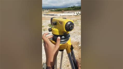 Tutorial Auto Level Dumpy Level Youtube