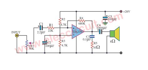 Tda Audio Amplifier Circuit Diagram Pdf