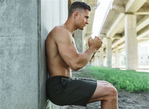 The 60 Second Wall Sit Test That Reveals Your Real Fitness Age