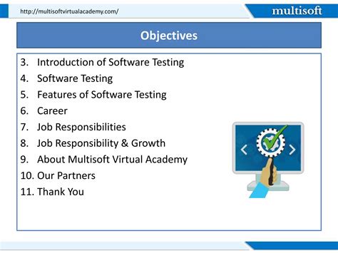 Software Testing Online Course PPTX