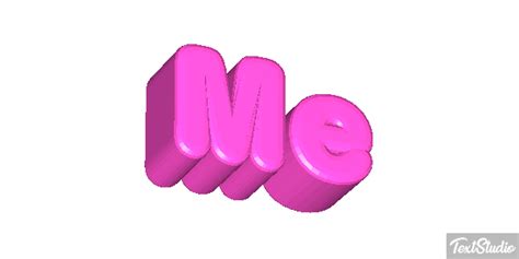 Me Word Animated  Logo Designs