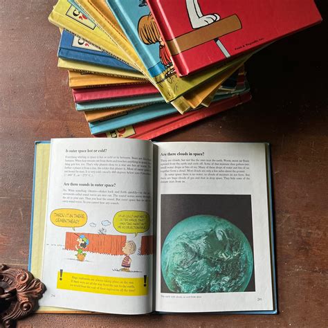 Charlie Browns Cyclopedia Complete 15 Book Set Log Cabin Vintage