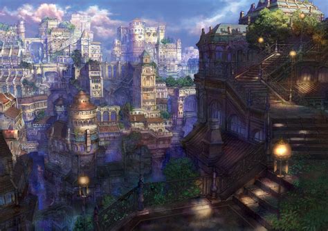 Anime Cities Wallpapers Top Free Anime Cities Backgrounds