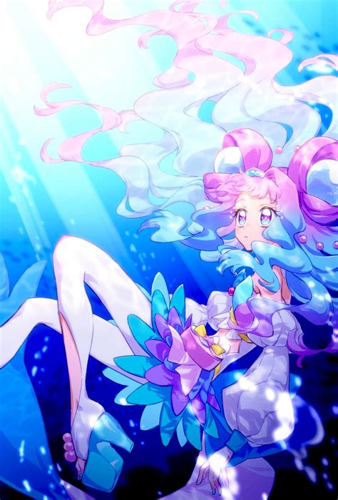 Laura La Mer And Cure La Mer Precure And 1 More Drawn By Okimochi