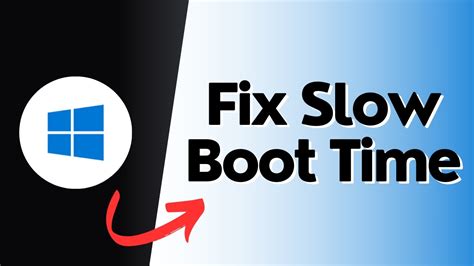 How To Fix Slow Boot Time On Windows Pc Youtube