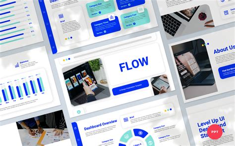Flow Ui Design Presentation Powerpoint Template