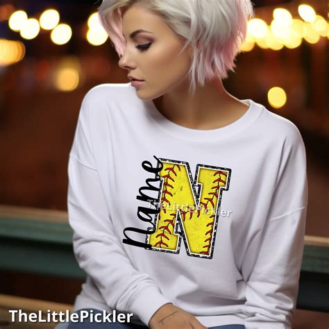 Custom Ready To Press Softball Dtf Softball Transfer Sport Shirt