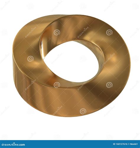 Mobius Strip Ring Sacred Geometry Stock Illustration Illustration Of