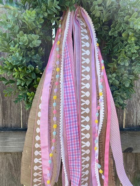 Easter Bunny Ribbon Set Easter Ribbon Set Spring Ribbon Bundle