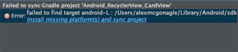 Android Studio Not Letting Me Install The Android Sdk Platform Stack