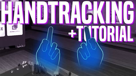 How To Enable Hand Tracking
