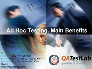 PPT Ad Hoc Testing PowerPoint Presentation Free Download ID 11903495