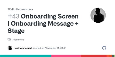 Onboarding Screen Onboarding Message Stage · Issue 43 · Te Flutterassisteva · Github