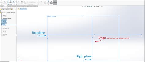 why is my origin point not sitting at the middle of the default planes