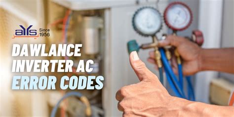 Dawlance Inverter Ac Error Codes 2024 Troubleshooting Guide