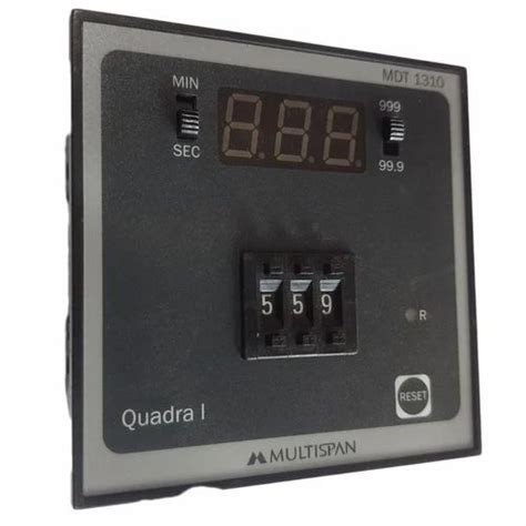 Multispan MDT 1310 Universal Digital Timer For Industrial Machines 20mA At Rs 1250 Piece In