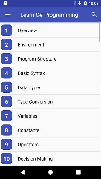 دانلود برنامه Learn C Programming اندروید بازار