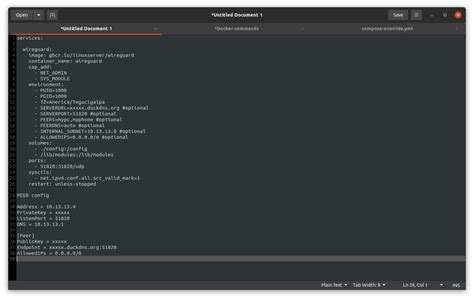 wireguard docker no external access to other containers r wireguard