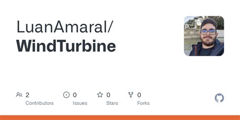 Github Luanamaralwindturbine