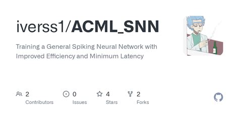 Github Iverss Acml Snn Training A General Spiking Neural Network With Improved Efficiency