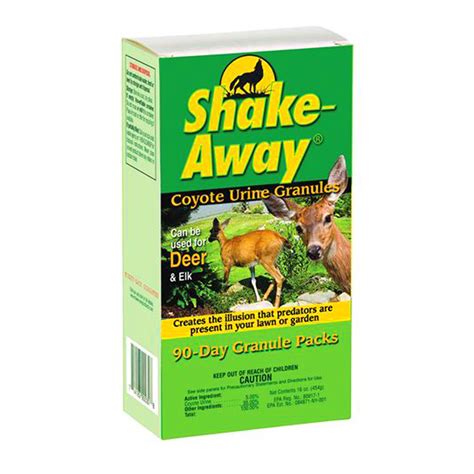 Shake Away Deer Repellent 4 Pack | Van Putte Gardens