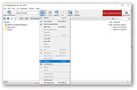 INLS Spring Install A SFTP Tool