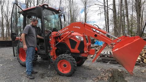 Installing Font End Loader Fel Kubota Lx2610 Youtube