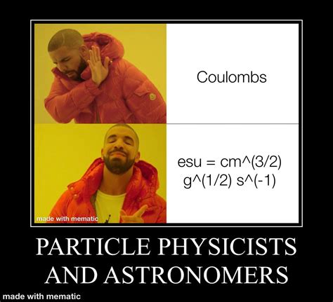 Cgs Units Rphysicsmemes