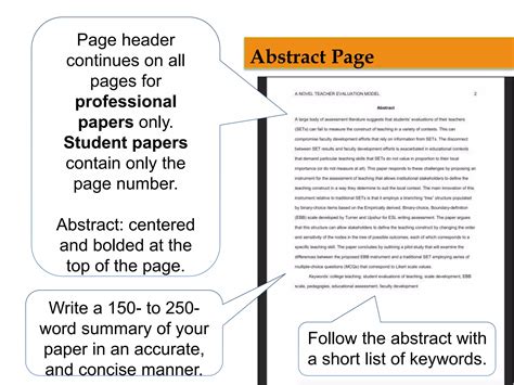 Apa 7th Edition Formatting And Style Guide Ppt Educational