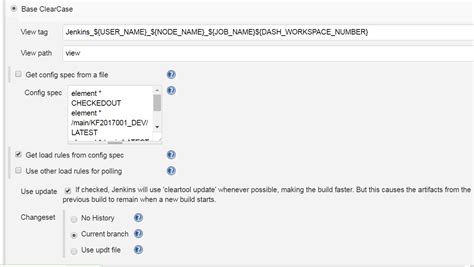 migrate jenkins jobs to script pipeline for clearcase plugin stack
