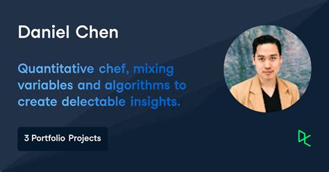 Daniel Chen Data Scientist