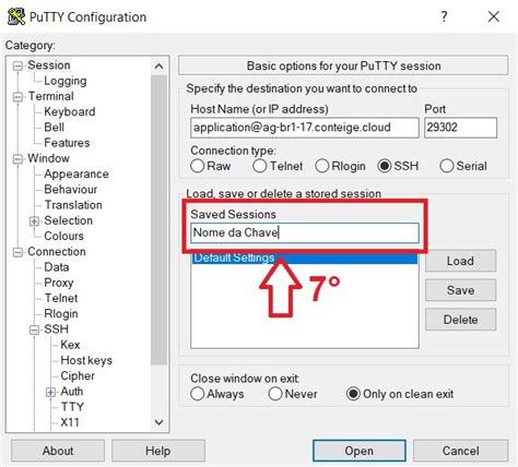 Como Usar Chave Putty Com Sua Hospedagem Conteige Cloud