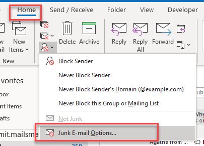 How To Block And Unblock An Email Address In Outlook Detailed Guide