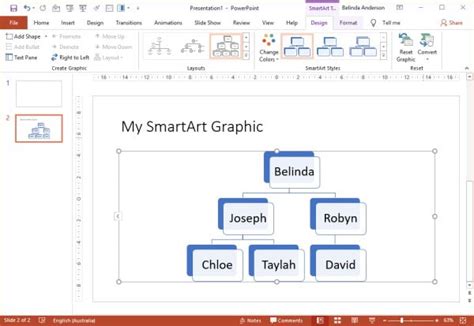 How To Insert A SmartArt Graphic In PowerPoint The Training Lady